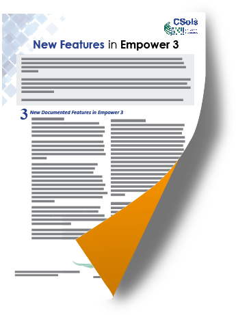 Empower 3 New Features
