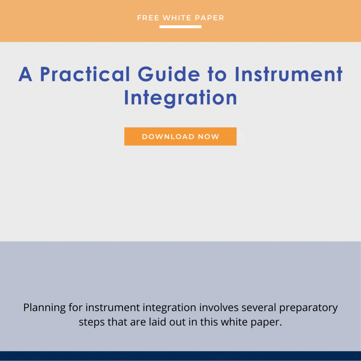 White Paper: "A Practical Guide to Instrument Integration"