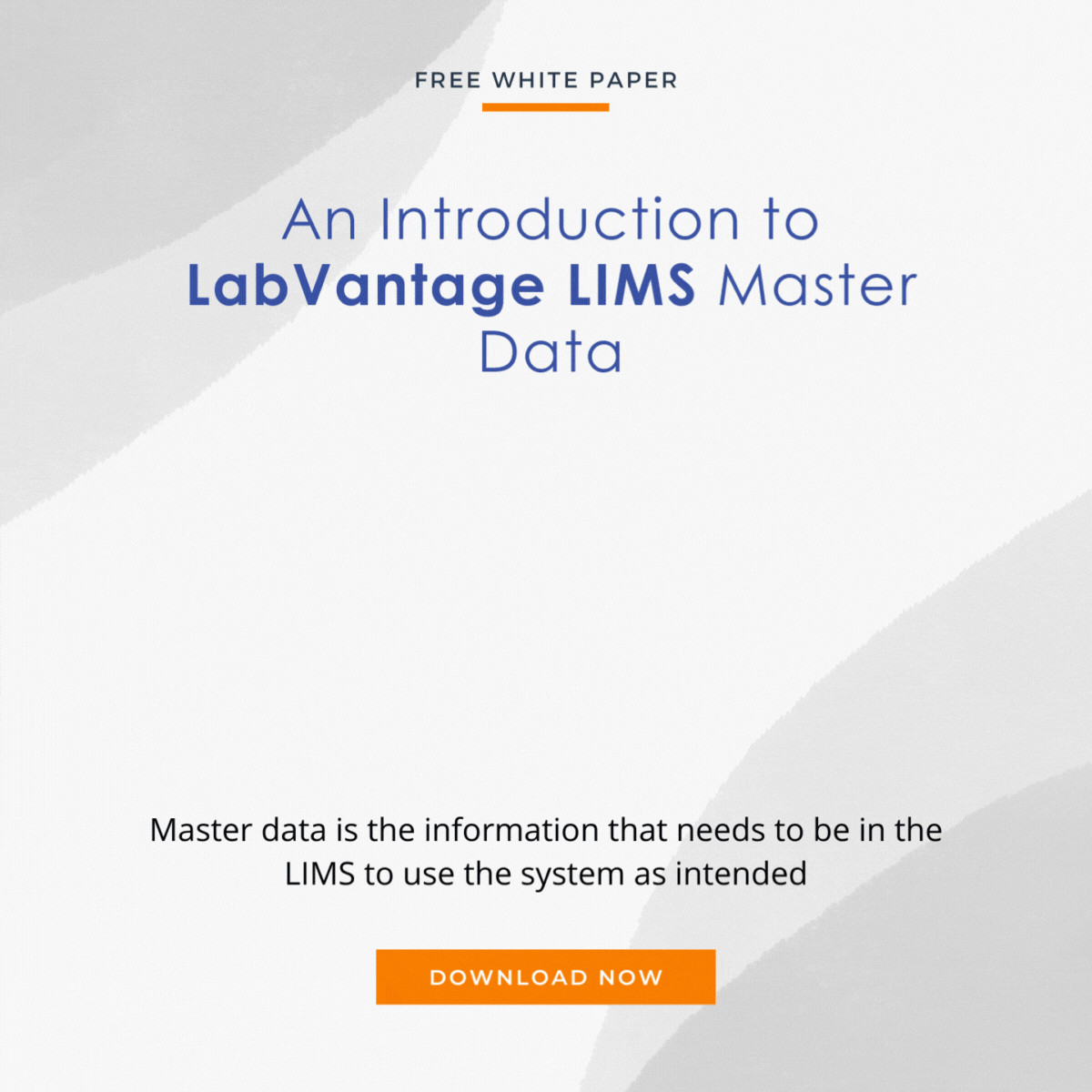 An Introduction to LabVantage LIMS Master Data