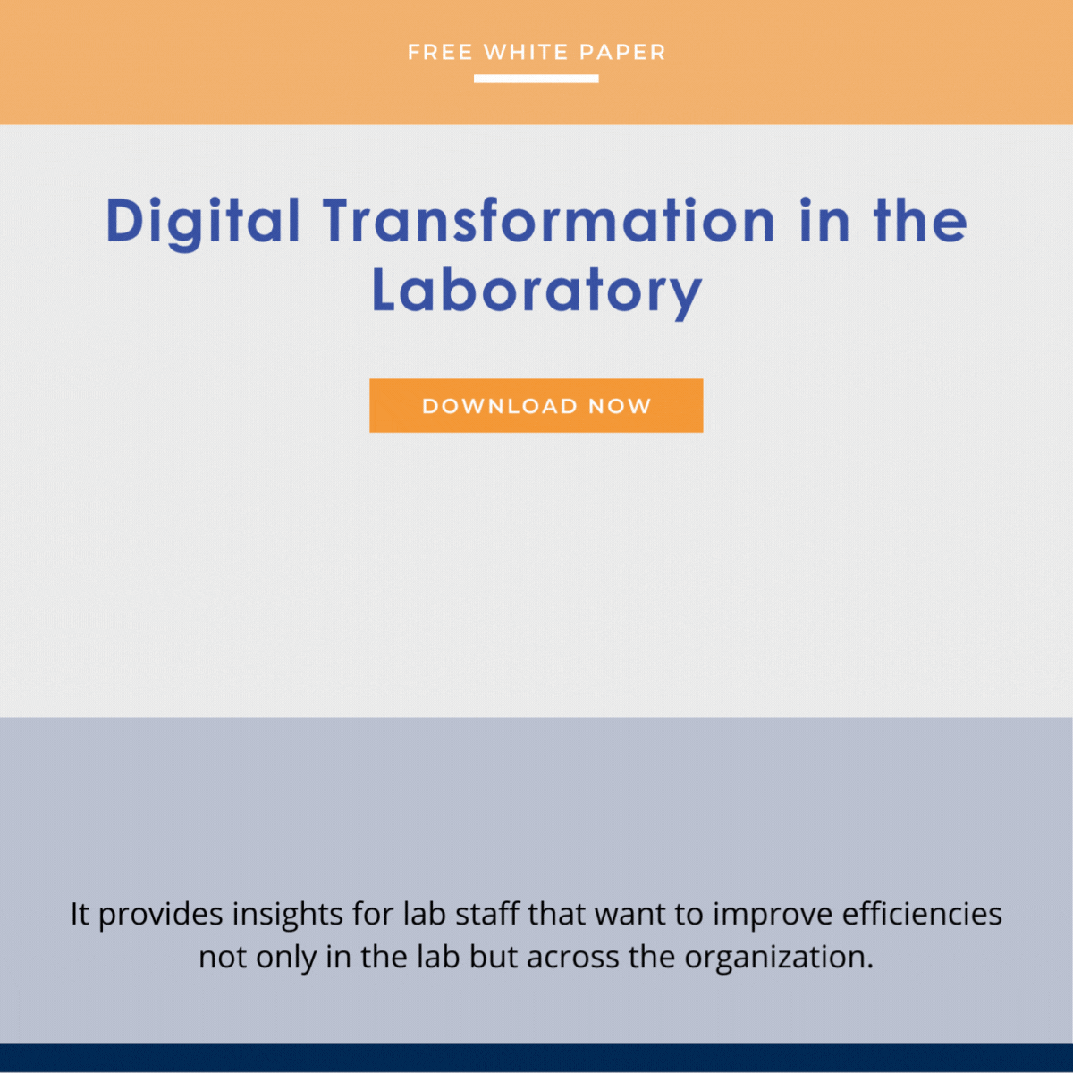 Digital Transformation in the Laboratory