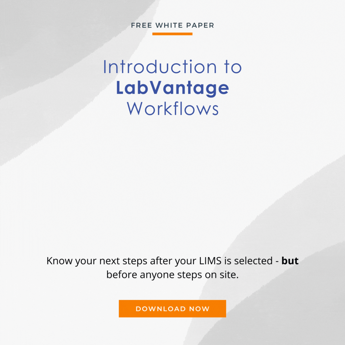 White Paper: "Introduction to LabVantage Workflows"